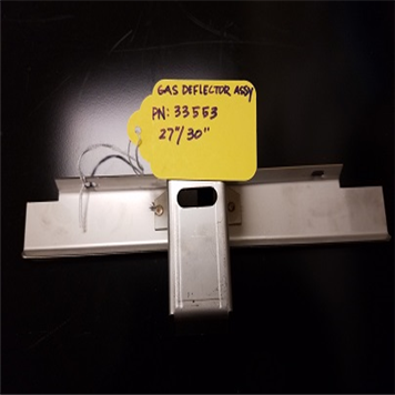 GAS DEFLECTOR ASSY, 27/30" – United Grills