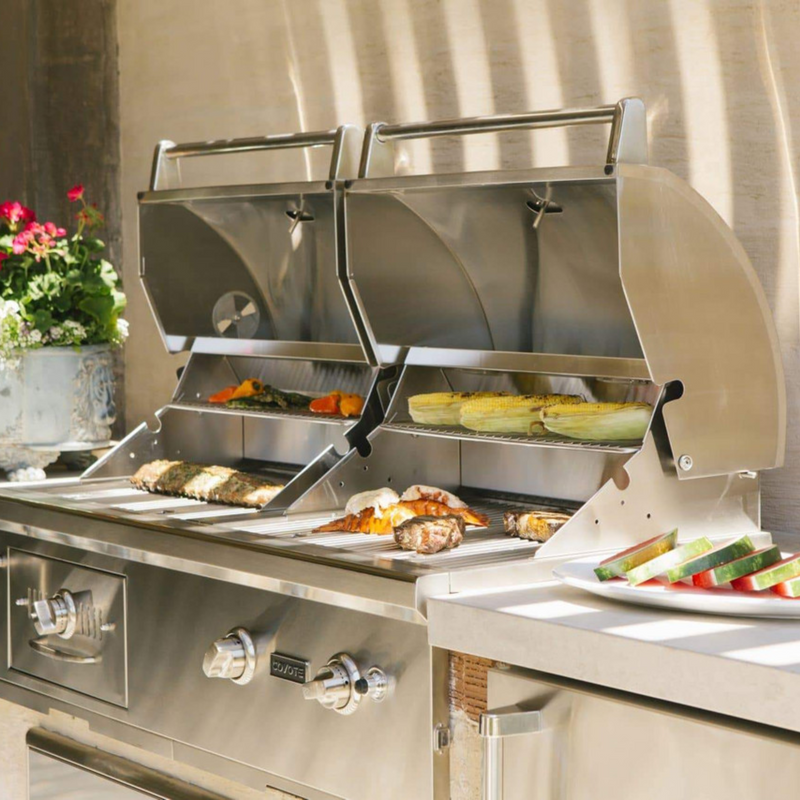 Coyote 50" Built In Hybrid Grill – United Grills